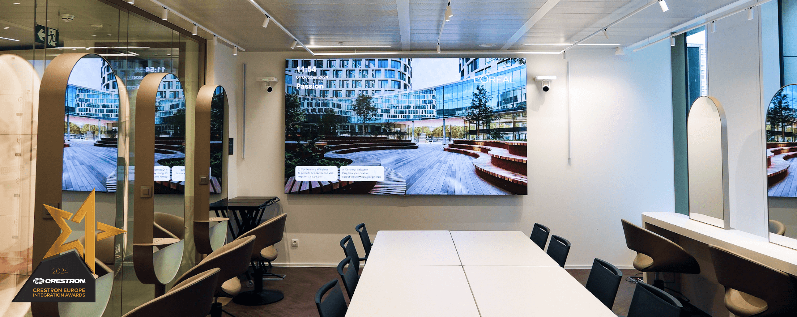 L’Oréal Belgium [Crestron Electronics, Inc.]